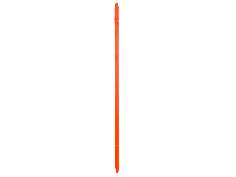 Plot Stakes: Classic Cross Plot Stake Orange - 52104